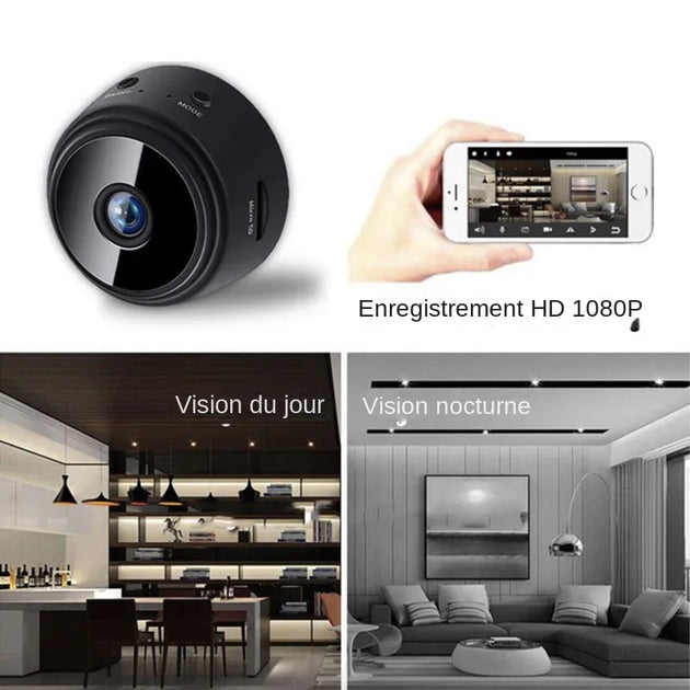 Smart Home A9 WiFi Mini Wireless Video Recorder Security Protection Ca ...