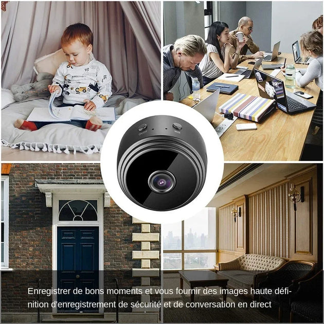 Smart Home A9 WiFi Mini Wireless Video Recorder Security Protection Ca ...